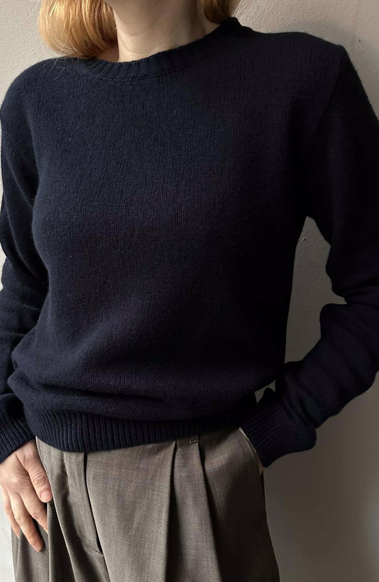 I Blame Lulu Knit Round Neck - Marino | I Blame Lulu